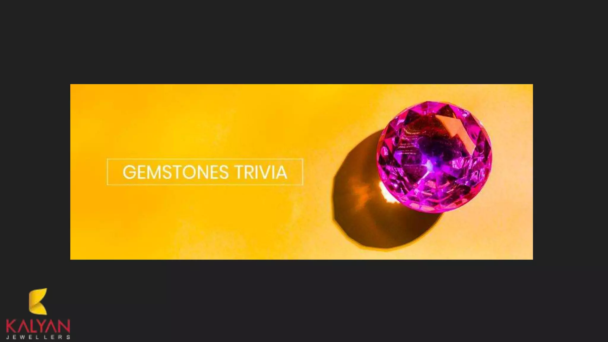 Gemstones trivia | PPT