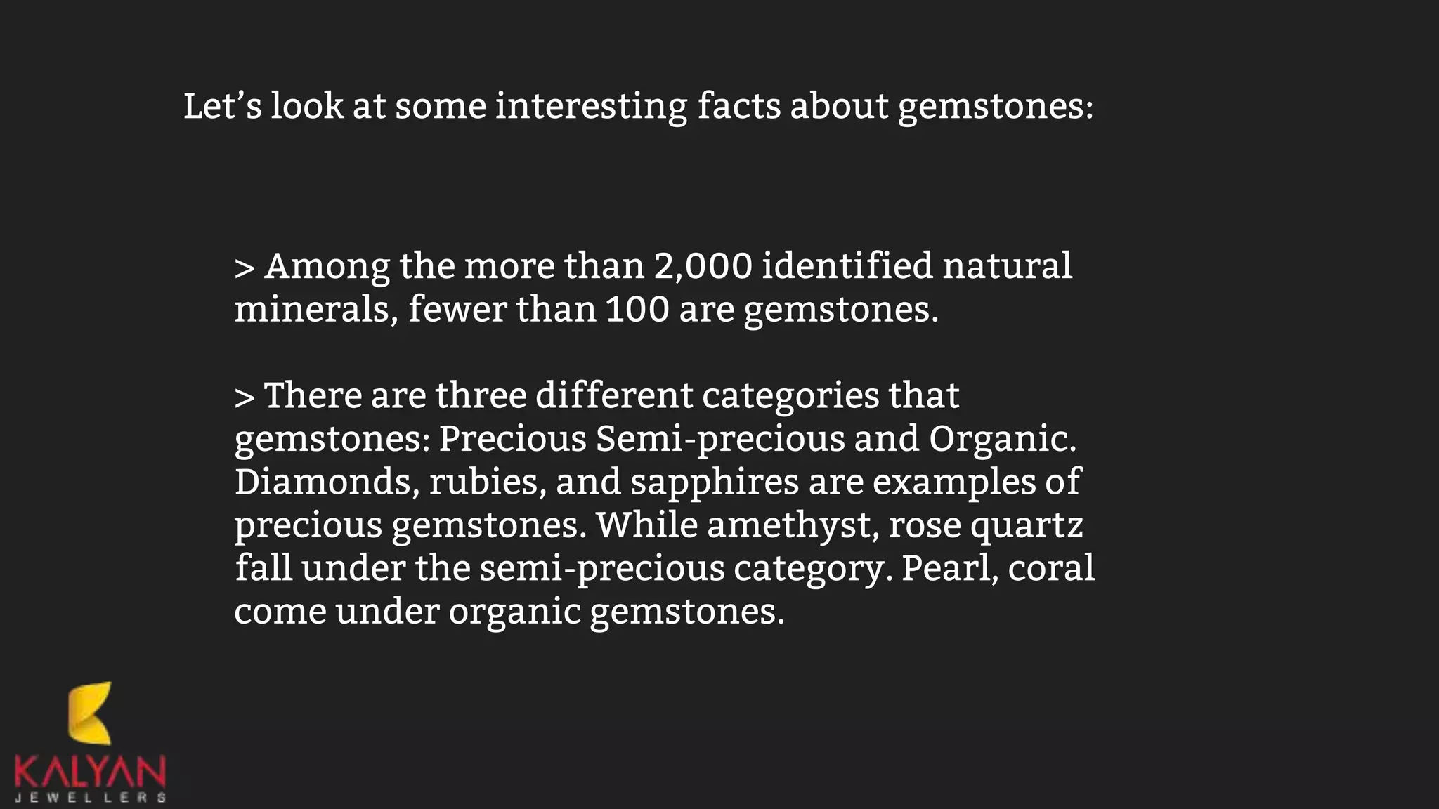 Gemstones trivia | PPT