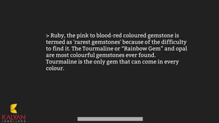 Gemstones trivia | PPT