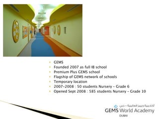 Gems World Academy, Dubai V2 | KEY
