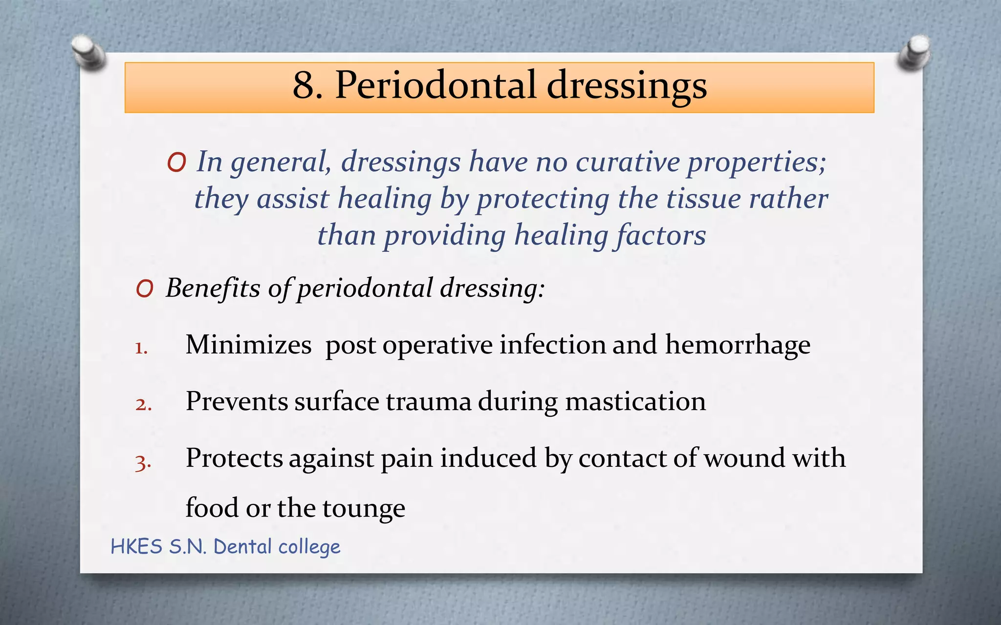 General principles of Periodontal surgery | PPTX