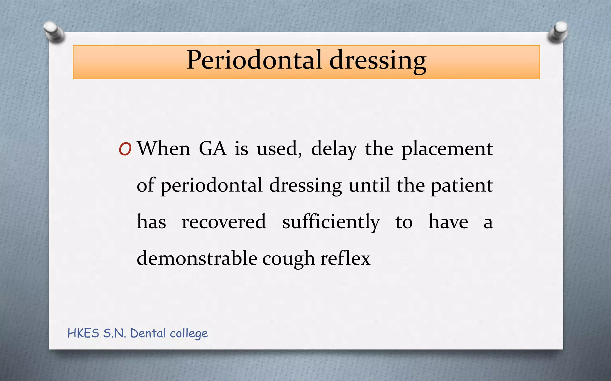 General principles of Periodontal surgery | PPTX