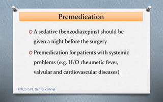 General principles of Periodontal surgery | PPTX