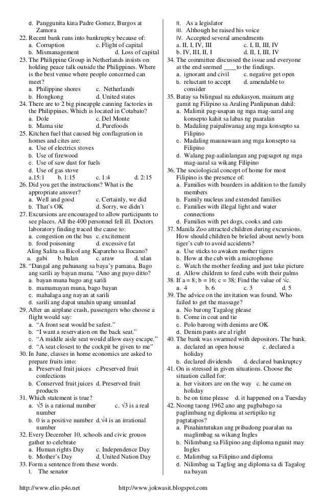 GENERAL EDUCATION LET REVIEWER general-education-let-reviewer