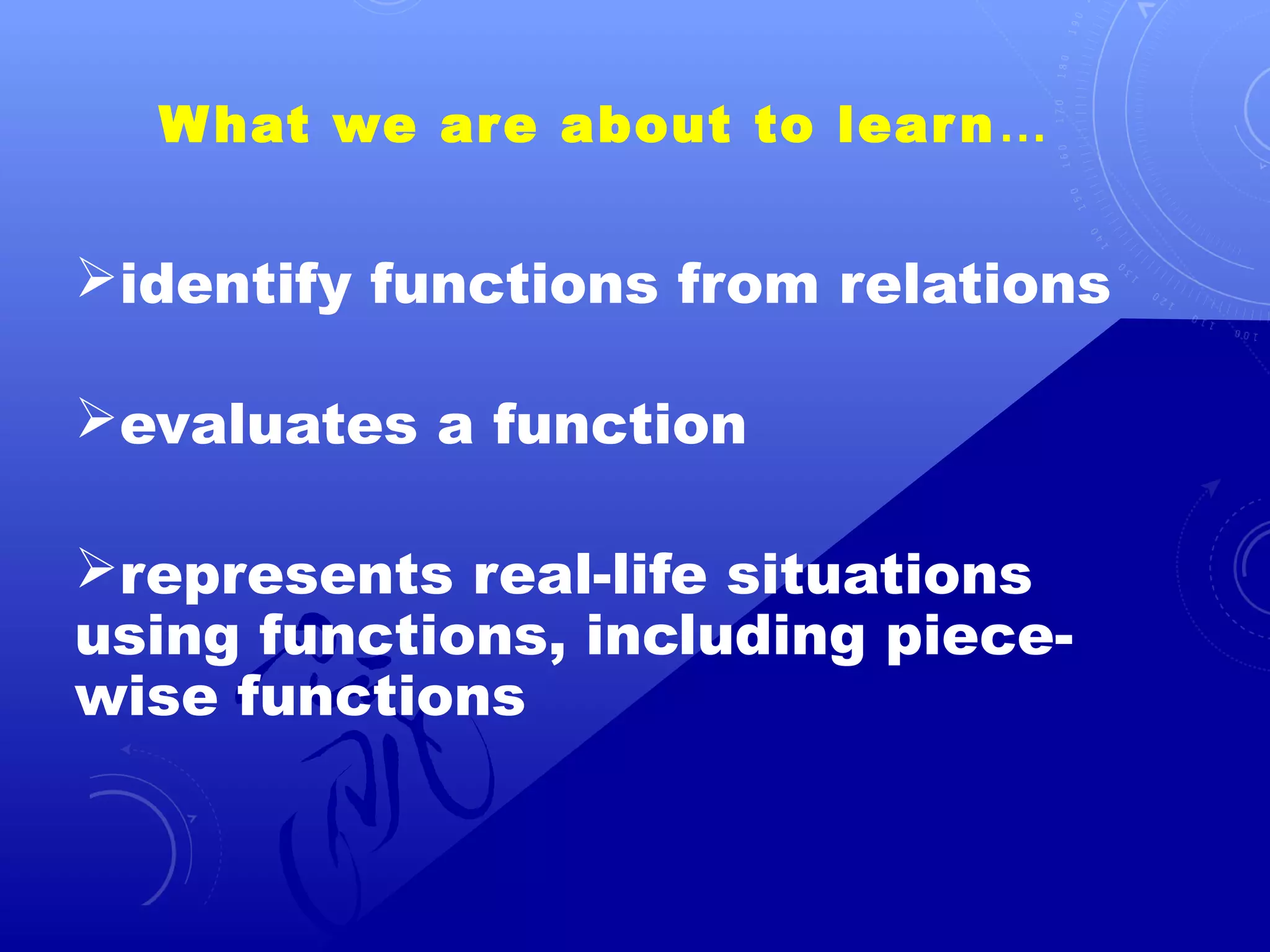 Gen. math g11 introduction to functions | PPT