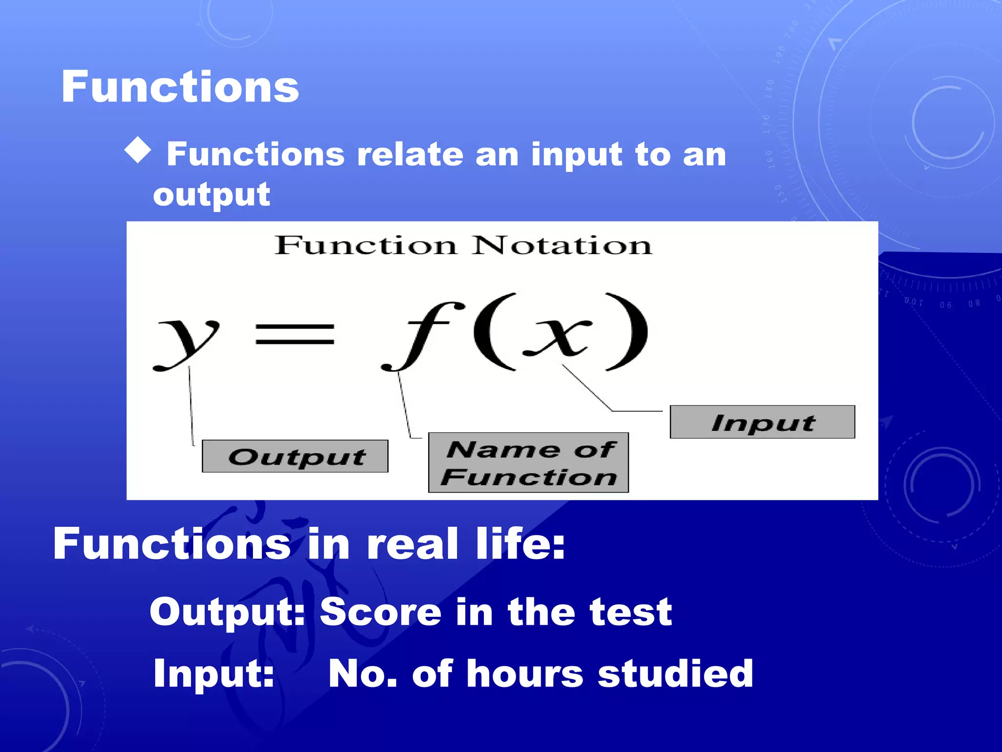 Gen. math g11 introduction to functions | PPT