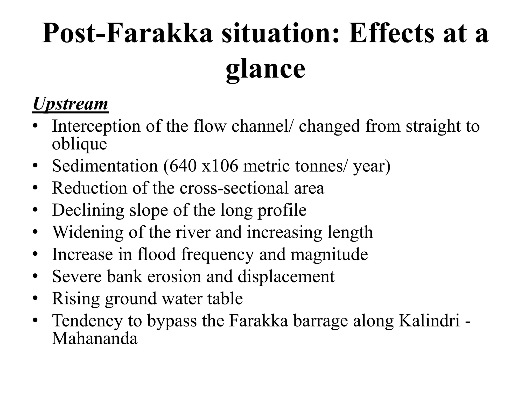 The Farakka Barrage | PPTX