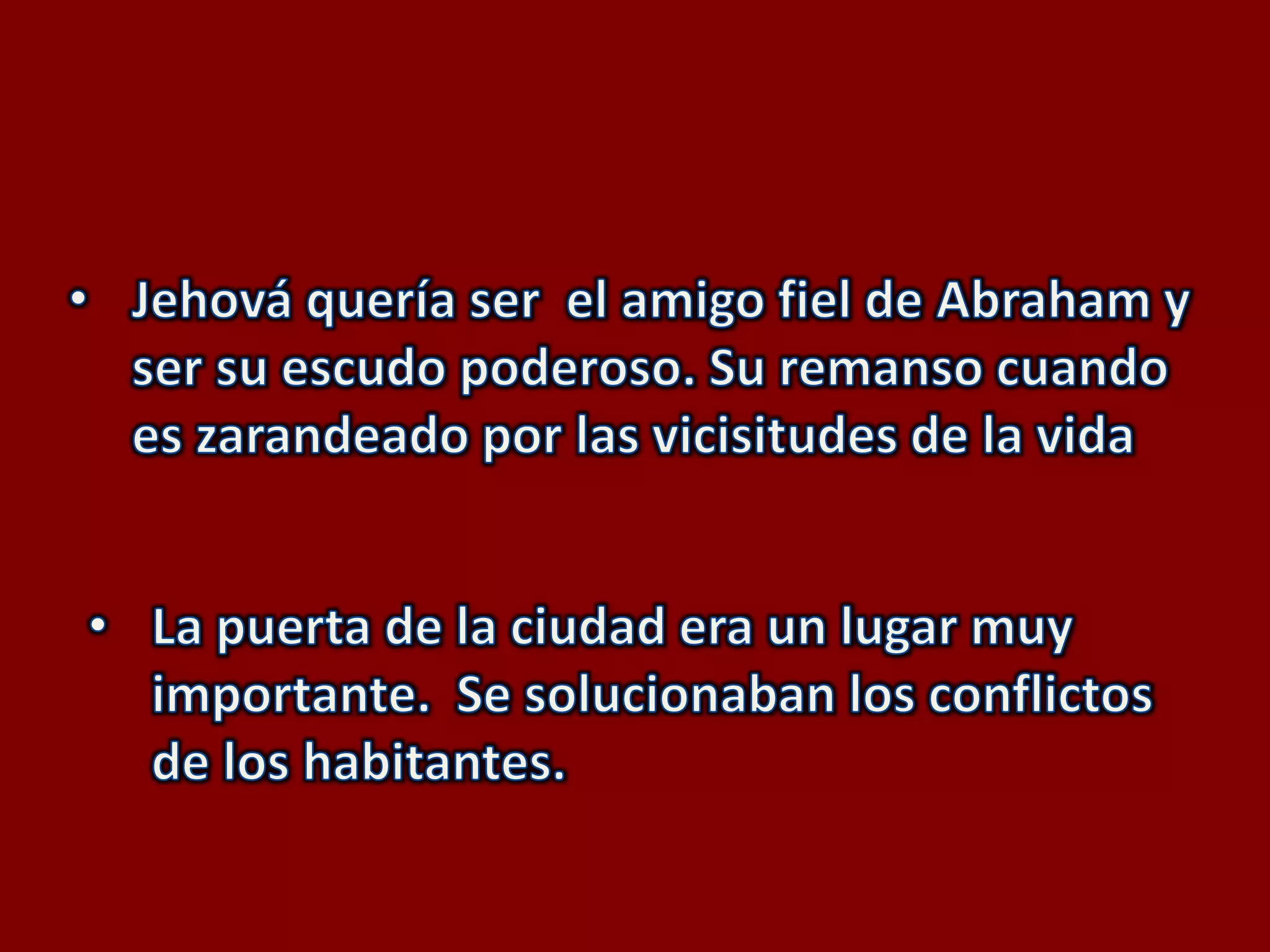 ABRAHAM EL AMIGO DE DIOS (PARTE 1) | PPTX