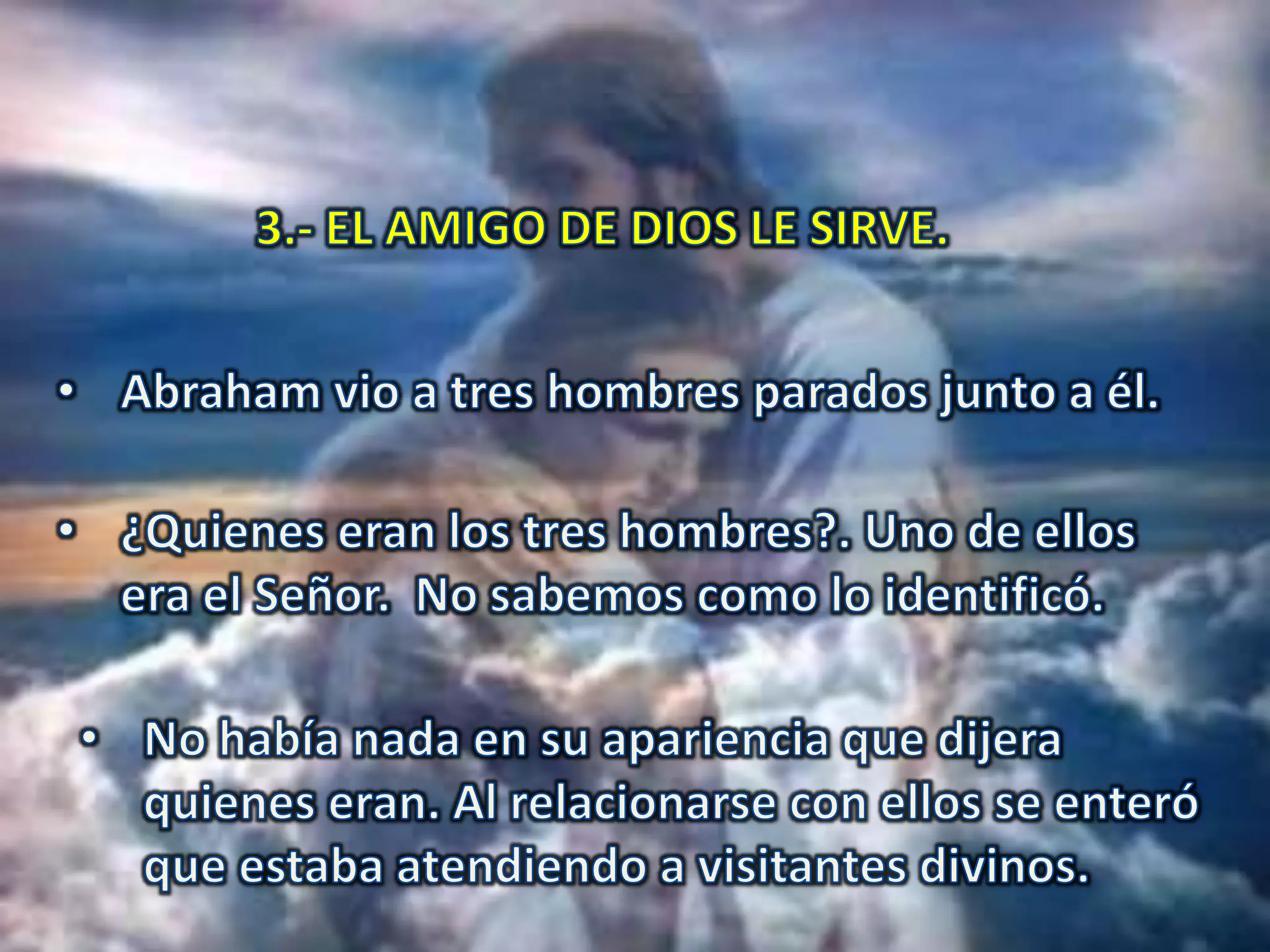 ABRAHAM EL AMIGO DE DIOS (PARTE 1) | PPTX