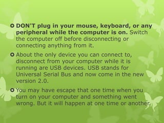 Basic computer and RAM troubleshooting | PPTX