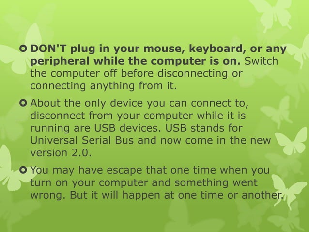 Basic computer and RAM troubleshooting | PPTX | Technology & Computing