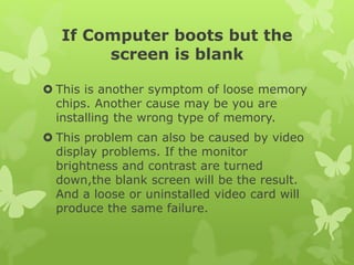 Basic computer and RAM troubleshooting | PPTX