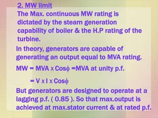 Generator capability curve | PPT