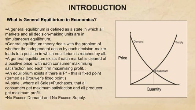 General equilibrium : Neo-classical analysis | PPTX | Physics | Science