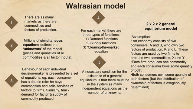 General equilibrium : Neo-classical analysis | PPTX | Physics | Science