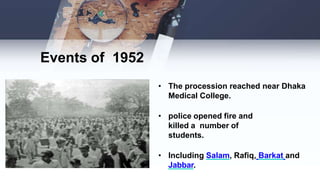 Significant of the Language Movement Bangladesh | PPTX