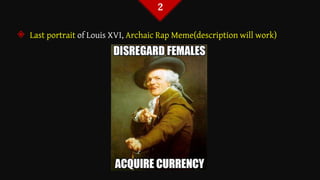 Joseph Ducreux Archaic Rap Translation