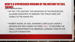 GEN-BIO_CELL-THEORY-FINISH.ppt-GRADES 7-12x | PPTX | Biological ...