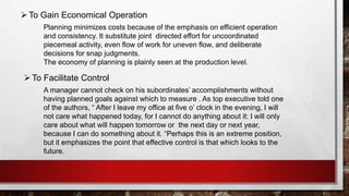 BASIC IDEAS AND CONCEPTS OF PLANNING | PPTX