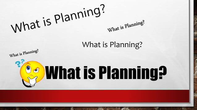 BASIC IDEAS AND CONCEPTS OF PLANNING | PPTX | Business | Business and ...