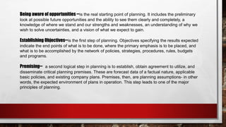 BASIC IDEAS AND CONCEPTS OF PLANNING | PPTX
