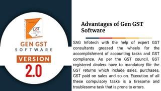 View The Benefits of Gen GST Software For Taxpayers & Traders | PPT