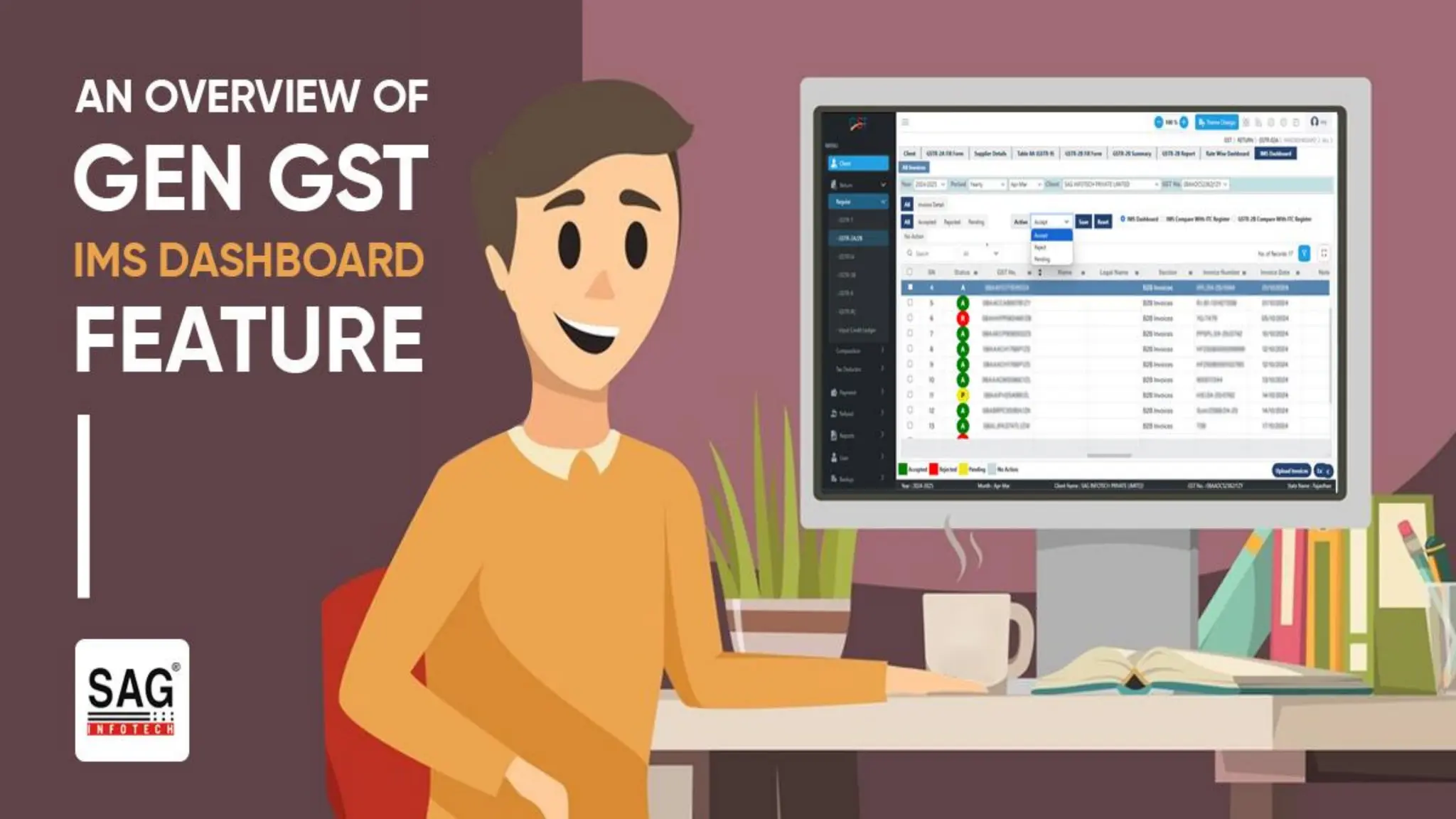 Gen GST Software Offers New Invoice Management System Dashboard for ...