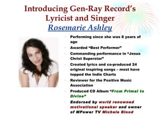 Gen ray presentation revised | PPT