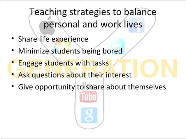 Gen y teaching strategies | PPT | Secondary Education | Education