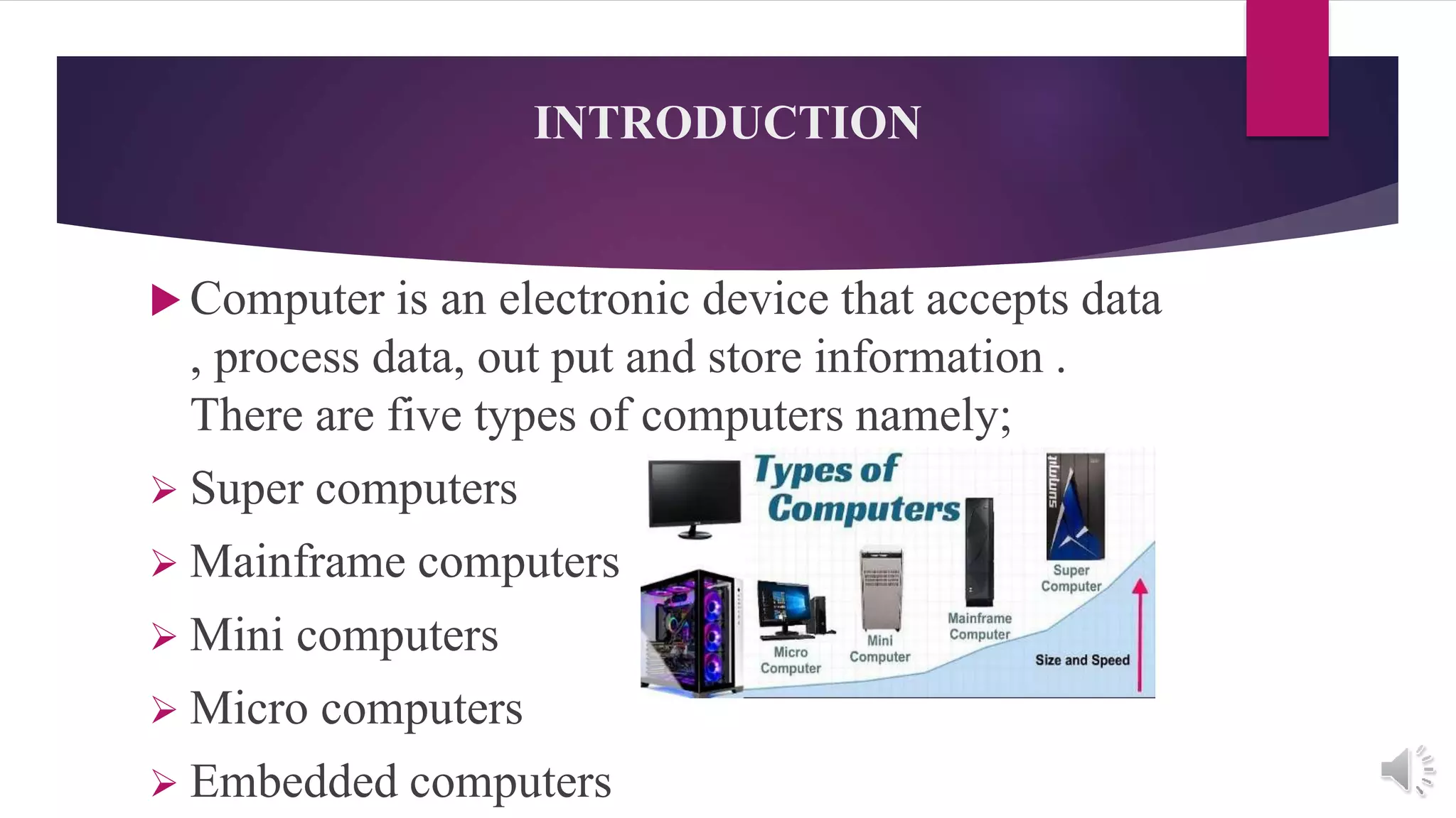 Types of computers | PPTX
