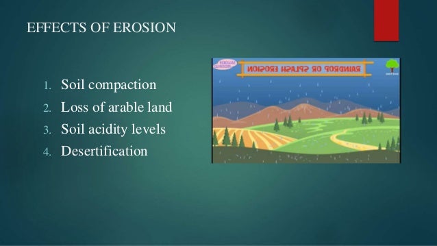Description of soil erosion,types,causes, effects and prevention. | PPTX