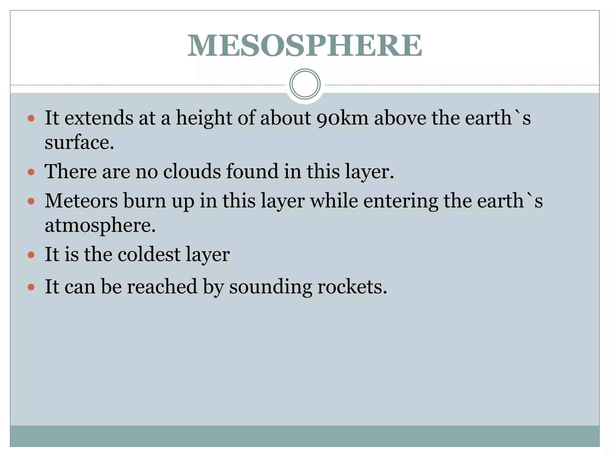 Structure of the atmosphere | PPTX