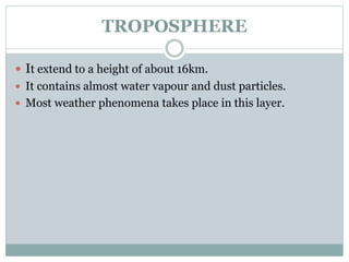 Structure of the atmosphere | PPT