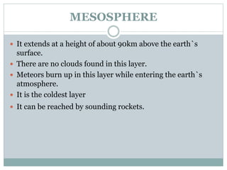 Structure of the atmosphere | PPTX