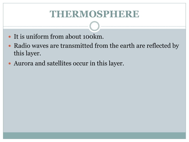 Structure of the atmosphere | PPTX