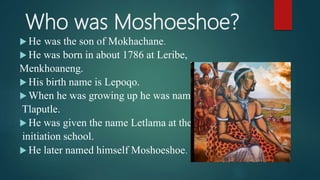 About the basotho nation | PPTX