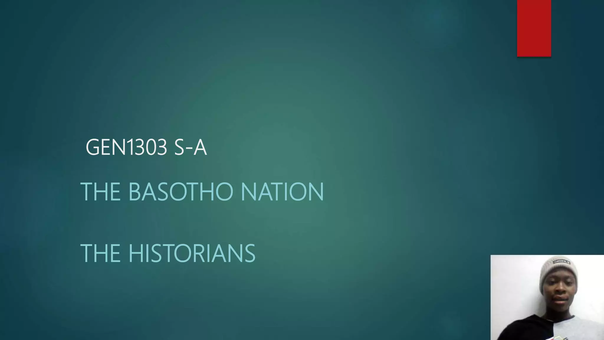 The basotho nation | PPTX