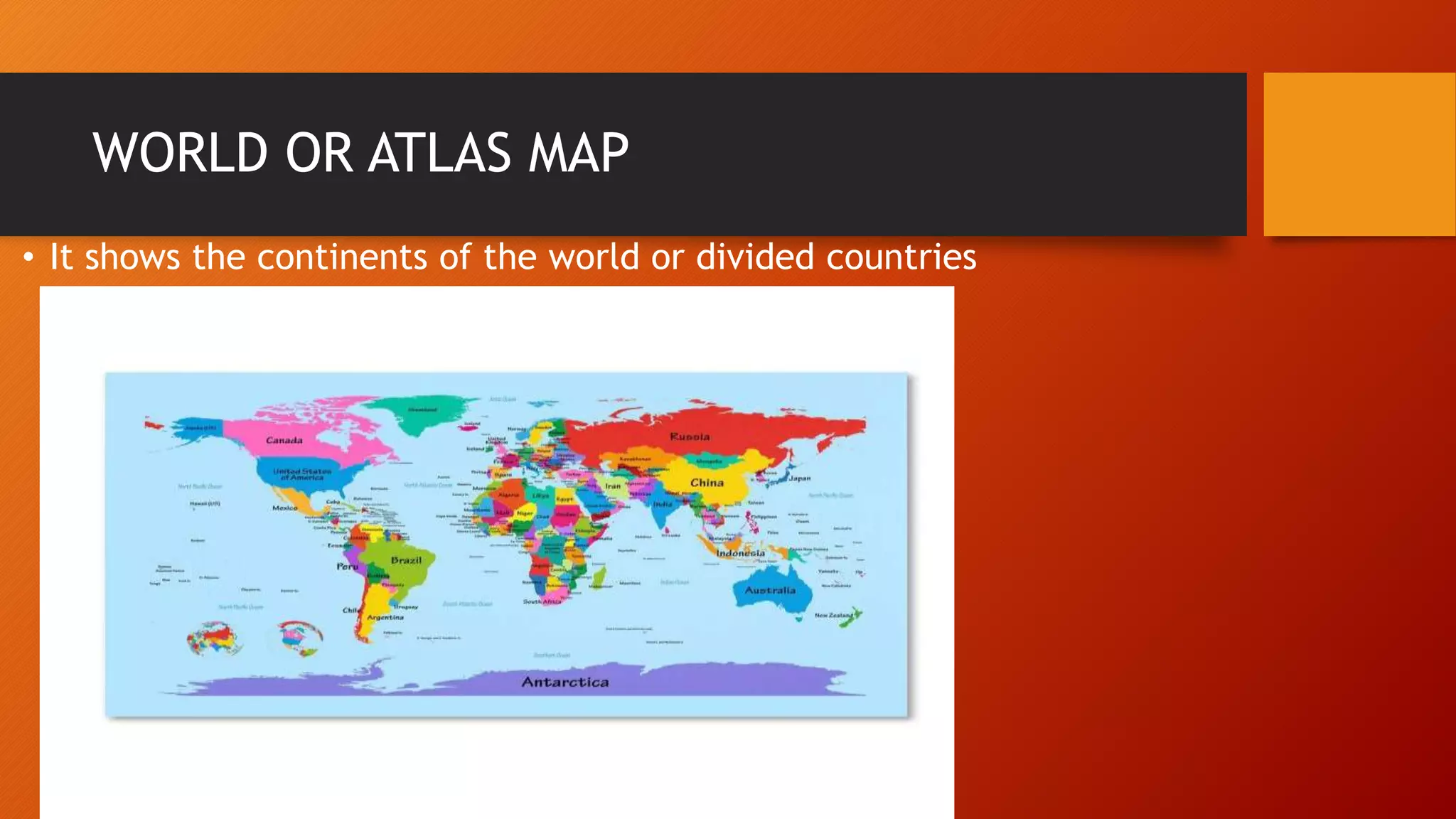 Types of maps | PPTX