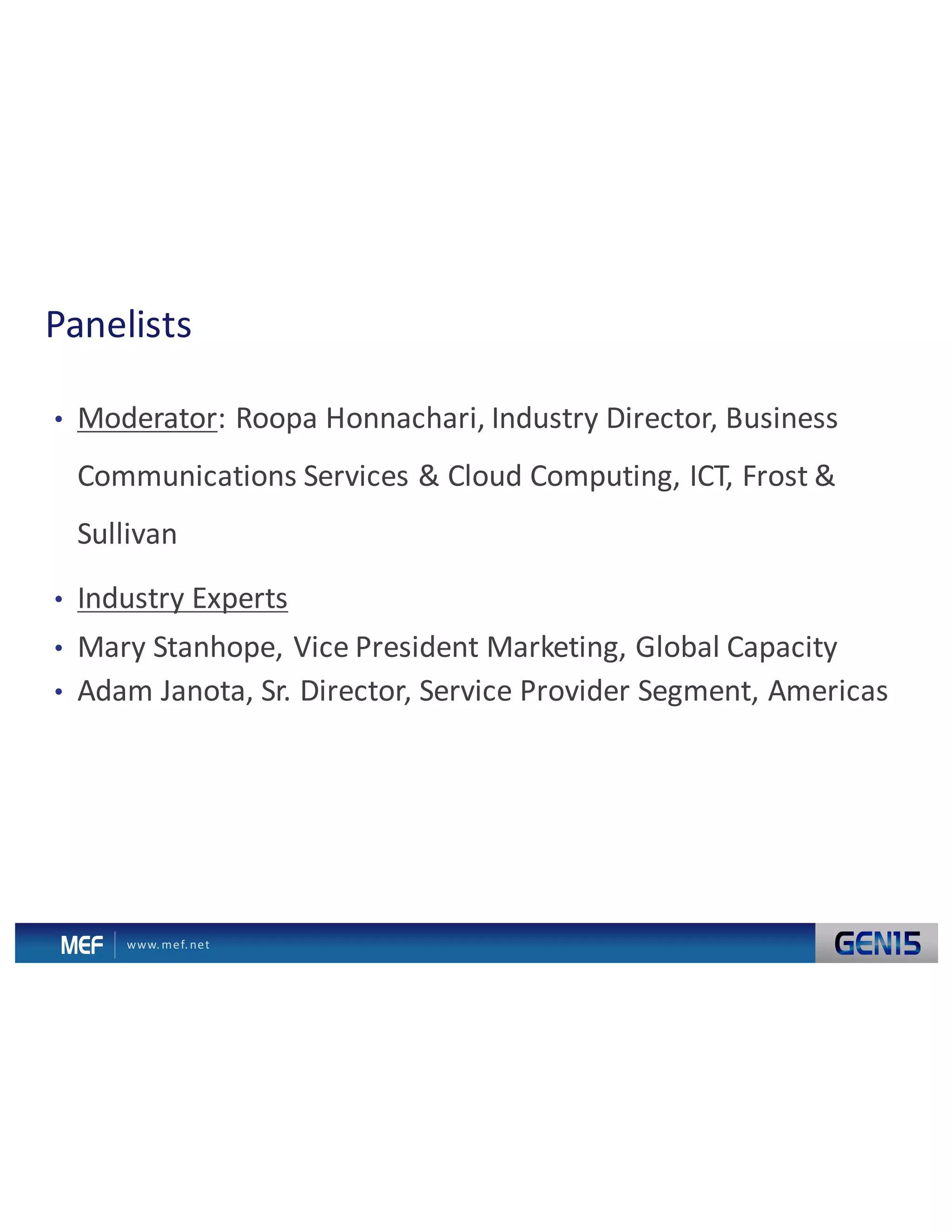 Debate Session – Evolution Of The WAN For Cloud | PDF