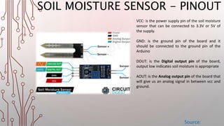Learn Soil Moisture Sensor Using Arduino | PPT