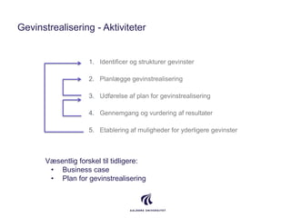 Business case og gevinstrealisering | PPTX