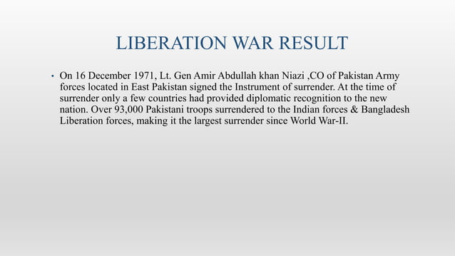 Operation Searchlight | PPTX | War and Conflicts