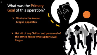 Operation Searchlight 1971 | PPTX