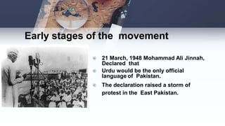 Significant of the Language Movement Bangladesh | PPTX