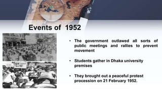 Significant of the Language Movement Bangladesh | PPTX