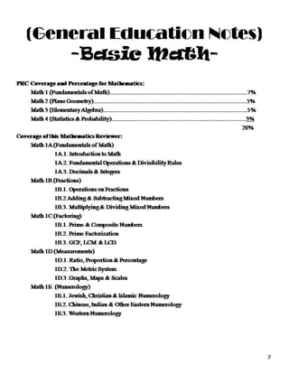 Basic Math | PDF