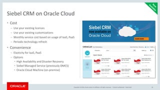 Siebel CRM Strategy & Roadmap | PDF