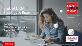 Siebel CRM Strategy & Roadmap | PDF