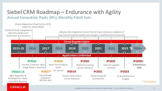 Siebel CRM Strategy & Roadmap