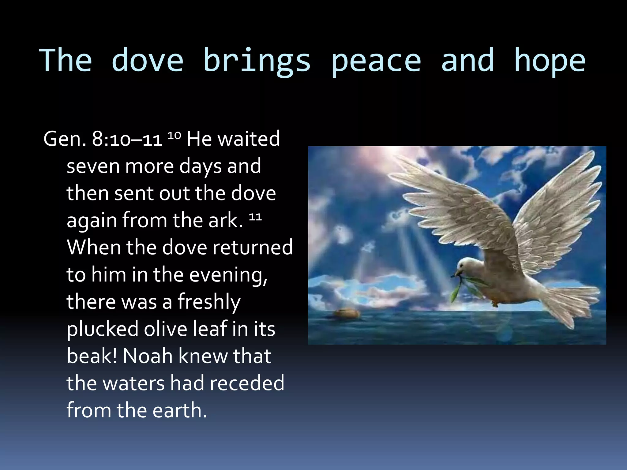 God Remembers Us In The Storm - Genesis 8 | PPTX